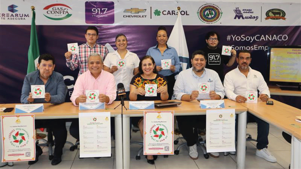 UNIVA Colima presente en la rueda de prensa de CANACO SERVYTUR Colima - Univa